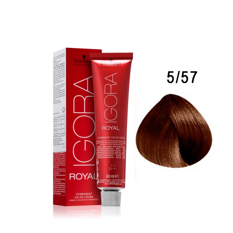 IGORA ROYAL COLORACION 5-57 X 60 GRS — Estética Profesional