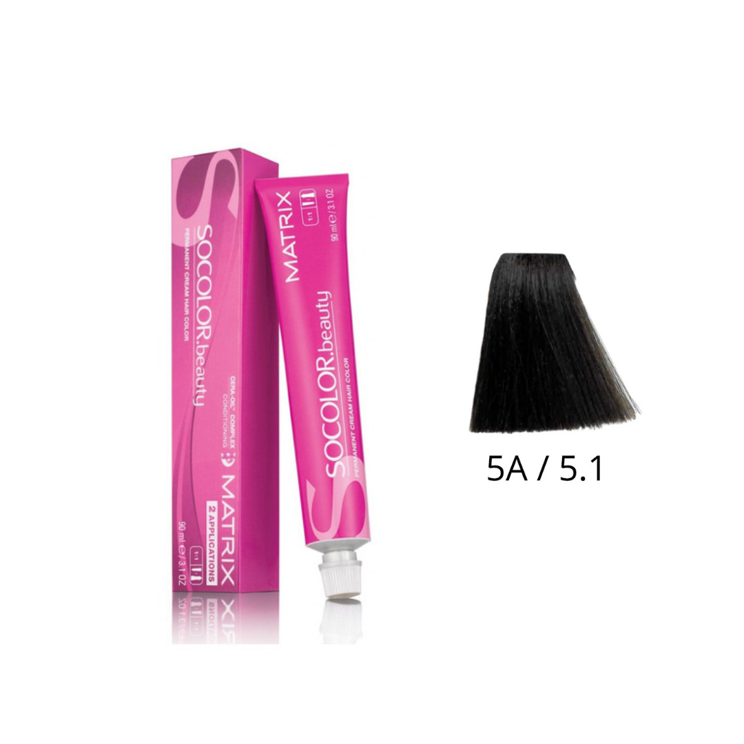 MATRIX COLOR SOCOLOR 5A X 90 ML — Estética Profesional